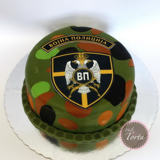 Torta za vojnu policiju - Halo torta Beograd