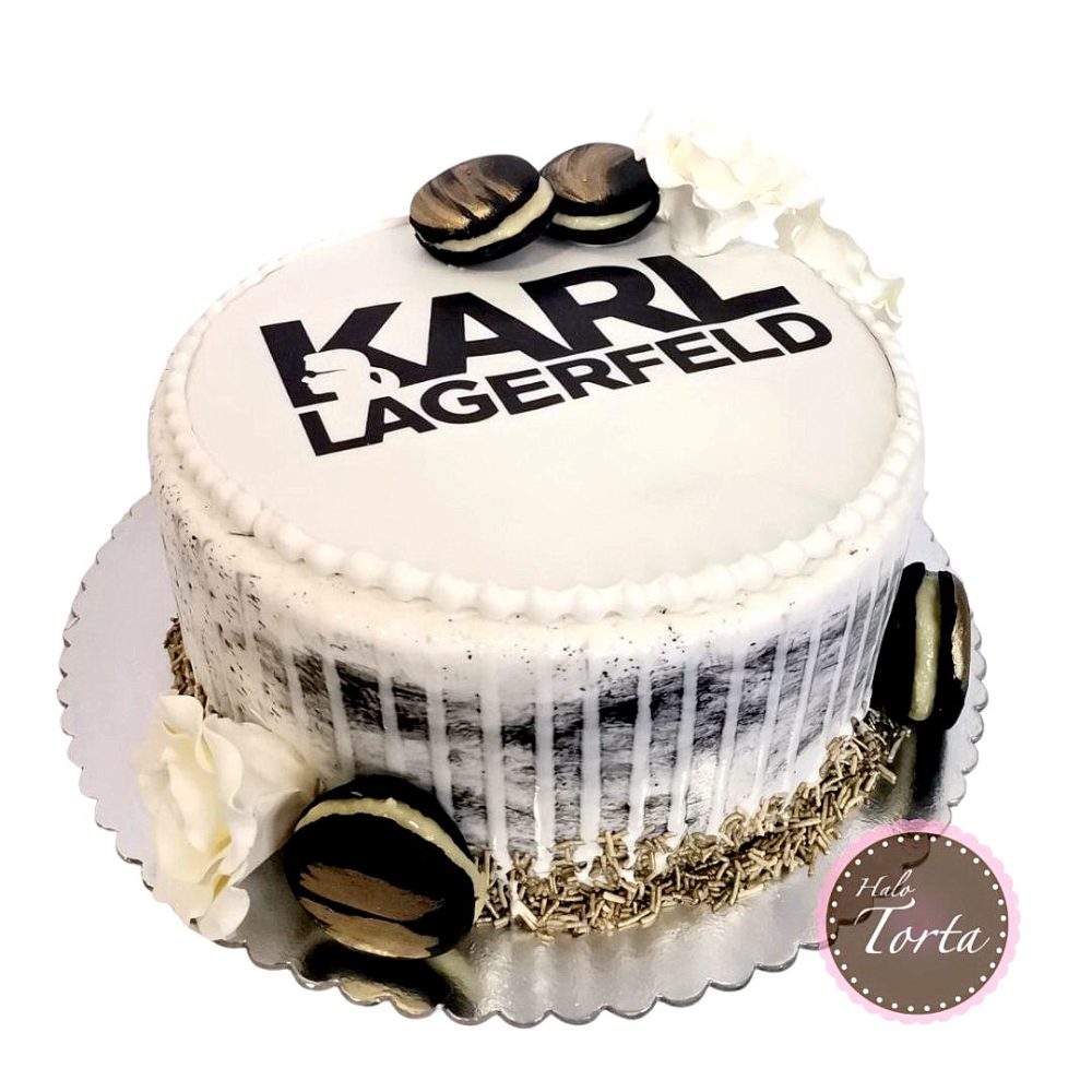 Torta Karl Lagerfield - Halo torta Beograd