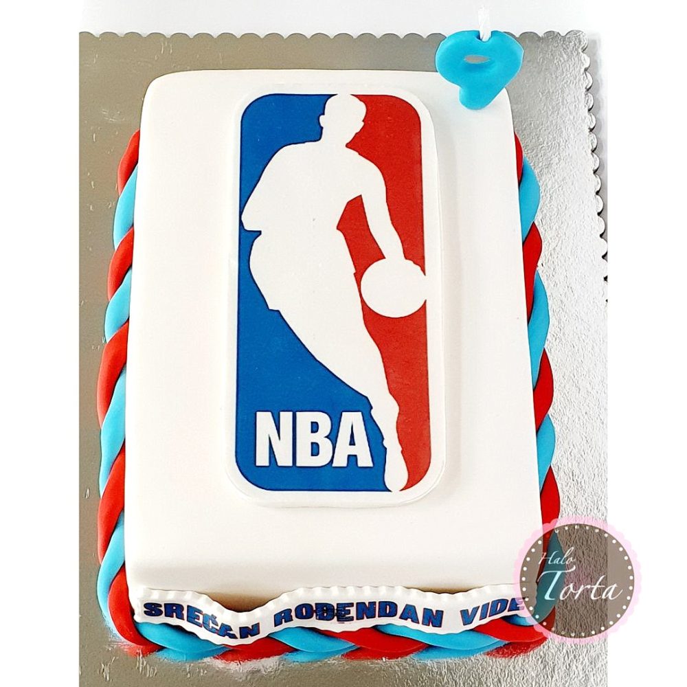 NBA bela torta košarka - Halo torta Beograd