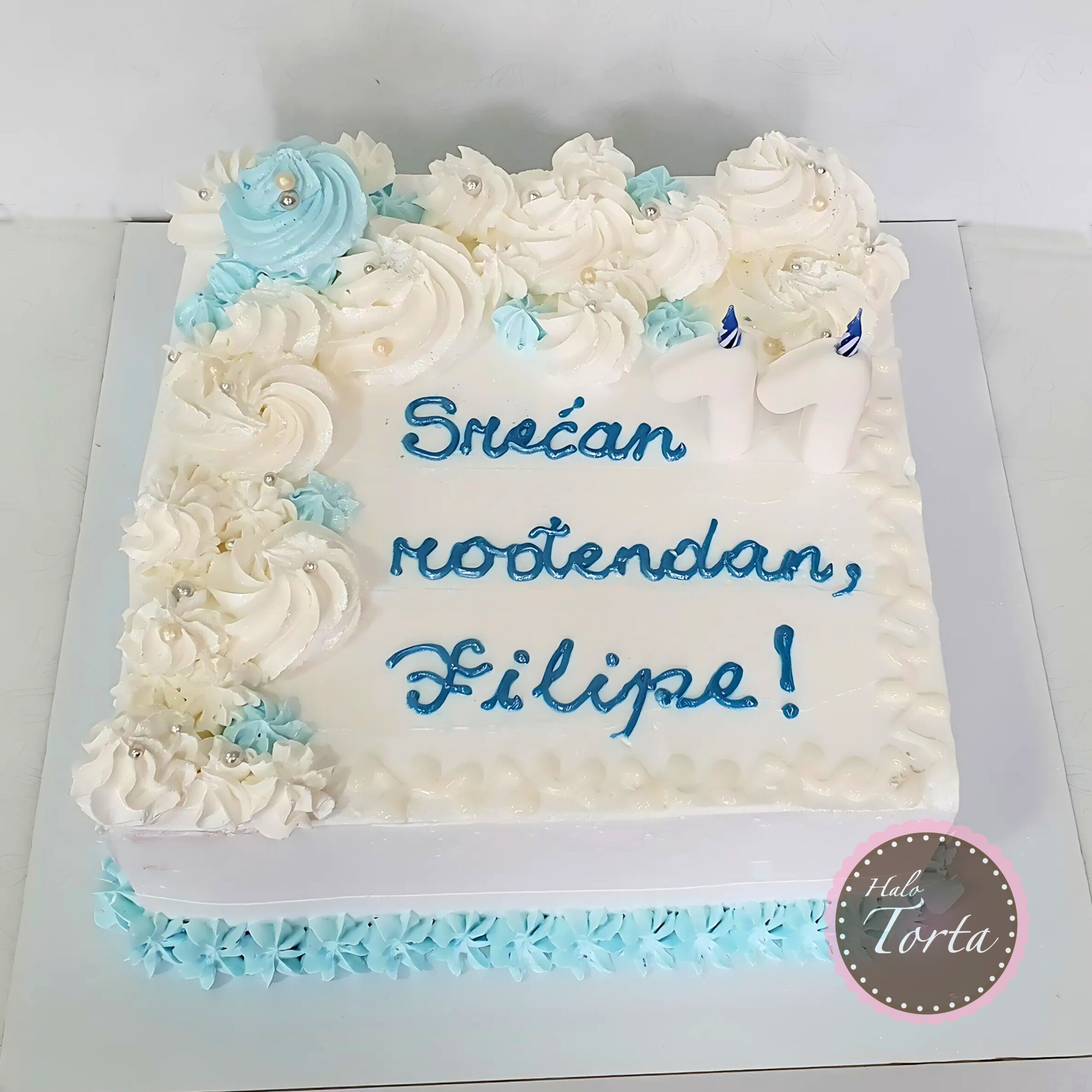 Šlag torta za dečaka